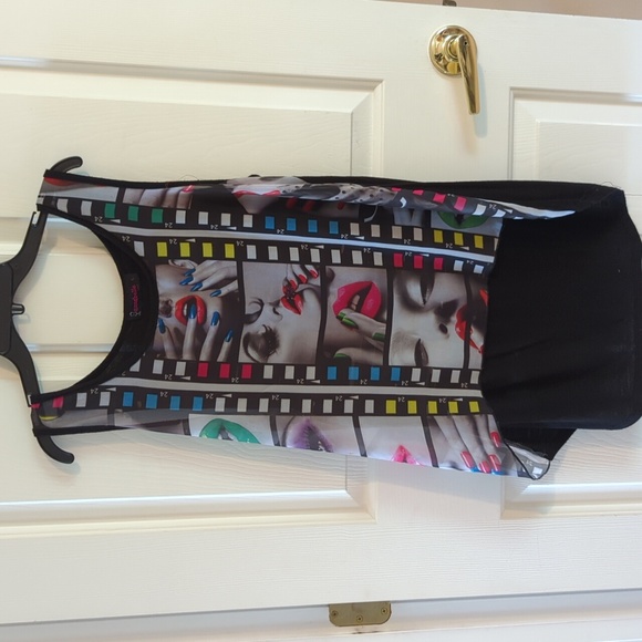 Annabelle | Tops | Annabelle Lips Tank Top Modcolor Pop Art L | Poshmark